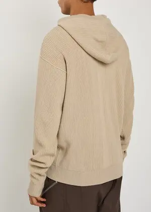 Rick Owens Hooded Wool Jumper - Sand