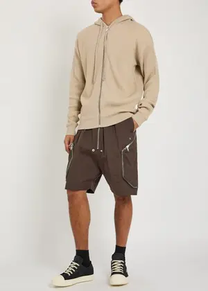 Rick Owens Hooded Wool Jumper - Sand