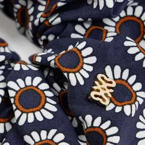 Sandro Floral Print Scrunchie
