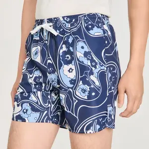 Sandro Hippie Print Swim Shorts