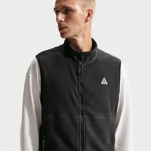 Nike Wolf Tree" Full-zip Vest - Black