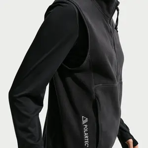 Nike Wolf Tree" Full-zip Vest - Black