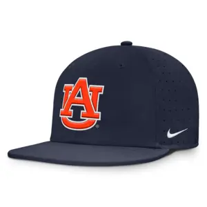 Nike Auburn Dugout True Dri-fit College Fitted Cap - Blue