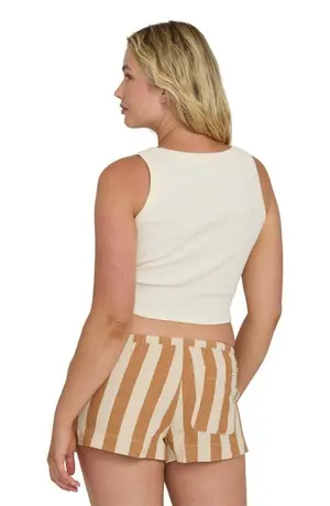 BILLABONG Low Tide Cotton Striped Shorts