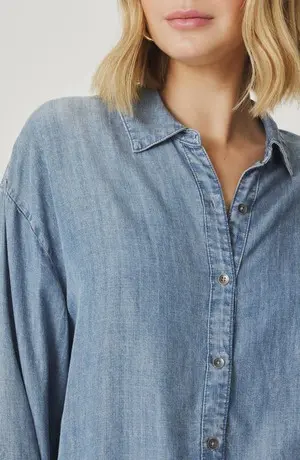 Splendid Chambray Shirt - Indigo Blue