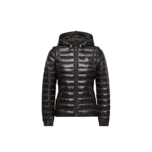 Moncler Karura 2-in-1 Hooded Short Down Jacket - Black