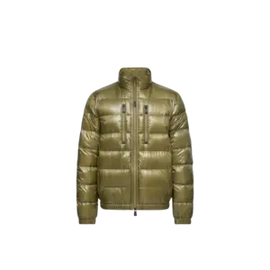 Moncler Orres Packable Short Down Jacket - Green