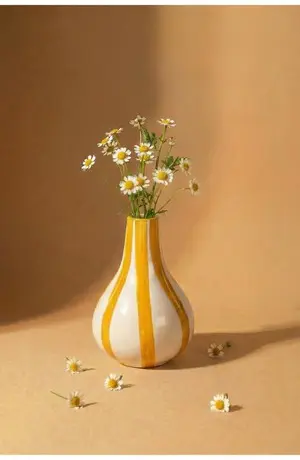 CASA AMAROSA Stripe Bud Vase