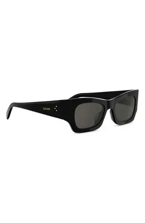 Celine 3 Dots 52mm Cat Eye Sunglasses