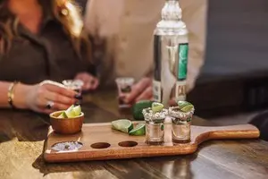 Legacy Tahona Tequila Serving Tray