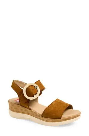 ON FOOT Boticelli Platform Sandal - Tobacco