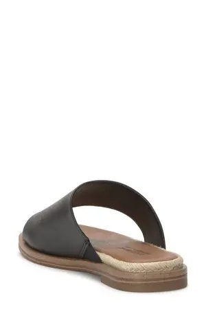 Lucky Brand Kihly Leather Sandal - Black
