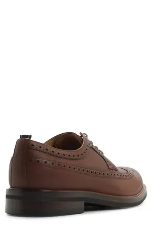Brooks Brothers Brookfield Brogue Oxford - Brown
