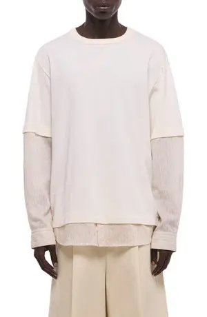 Helmut Lang Layered Cotton T-shirt