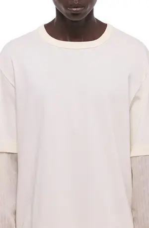 Helmut Lang Layered Cotton T-shirt