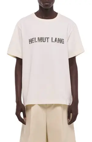 Helmut Lang Logo T-shirts For Men