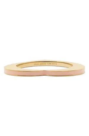 Kate Spade New York Heart Bangle Bracelet - Pink.