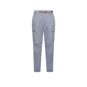 Moncler Chambray Jogging Trousers - Blue