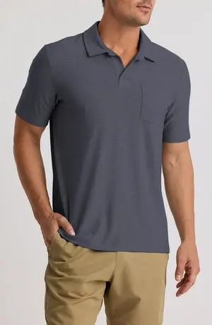 FREE FLY Slub Polo Ii