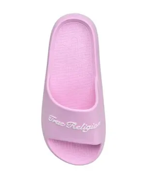 True Religion Foxy Logo Slide - Pink