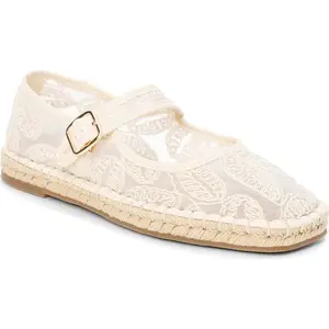 Matisse Meg Mary Jane Flat - Ivory Floral