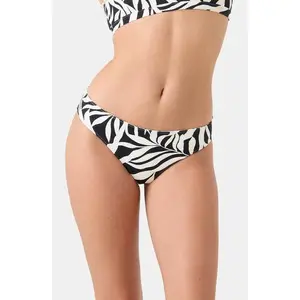 Roxy Surfer's Paradise Reversible Hipster Bikini Bottoms - Black Combo