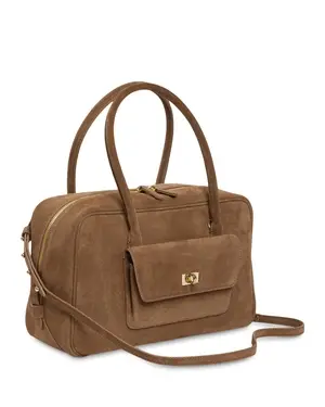 Sandro Ezmeh Suede Handbag
