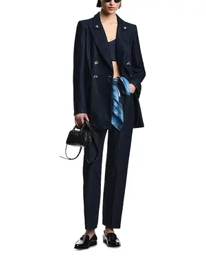 Emporio Armani Double-breasted Blazer - Solid Medium