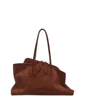 Attico La Passeggiata Medium Top Handle Bag - Chocolate
