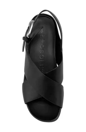 Aerosoles Chrystie Slingback Sandal - Black