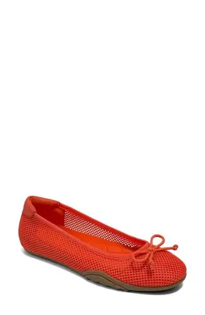 Aerosoles Mesh Ballet Flat - Orange