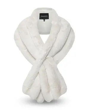 BCBGMAXAZRIA June Faux Fur Stole