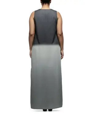 STANDARDS & PRACTICES Plus Dip Dye Sleeveless Tank Maxi Dress