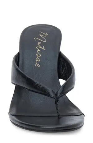 Matisse Maryland Wedge Flip Flop - Black