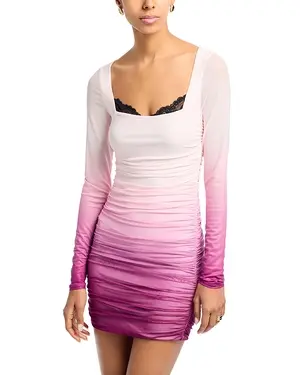 AFRM Maygel Mini Dress - Mauve Ombre