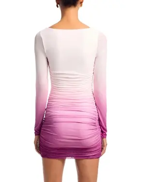 AFRM Maygel Mini Dress - Mauve Ombre
