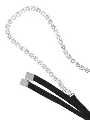 MAISON MARGIELA Strass Bow Necklace
