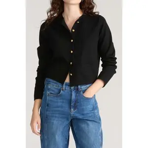 Universal Standard Gabrielle Cardigan - Black