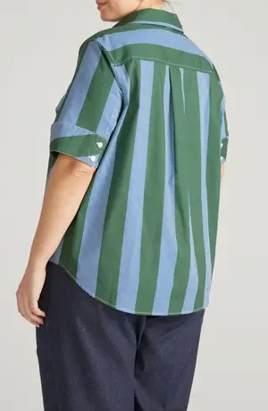Universal Standard Stretch Poplin Shirt