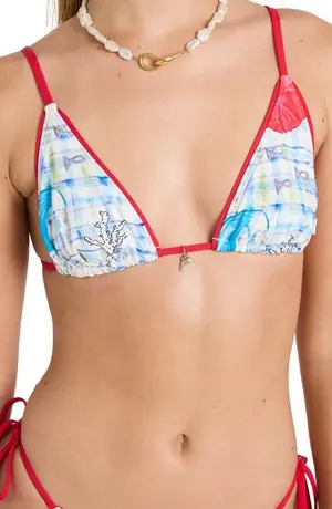 BILLABONG Lottie Triangle Bikini Top