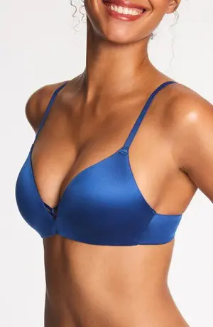 Wacoal Undercover Wire Free T-shirt Bra - Navy Sails