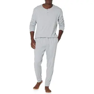 BEDHEAD PAJAMAS Cotton Jersey Pajamas - True Grey Heather