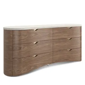CARACOLE Fleur Dresser - Travertine/porcini