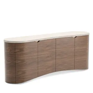CARACOLE Fleur Sideboard - Travertine/porcini
