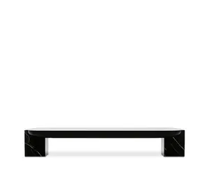 CARACOLE Overlap Rectangle Cocktail Table, Dark