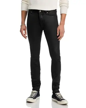 Ksubi Van Winkle Skinny Fit Jeans - Black