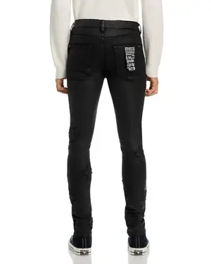 Ksubi Van Winkle Skinny Fit Jeans - Black