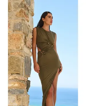 Bardot Felix Cutout Maxi Dress