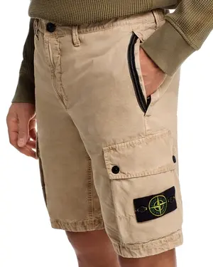 Stone Island Slim Fit Bermuda Shorts - Desert Sand