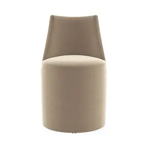 CARACOLE Barrel Roll Dining Chair - Taupe